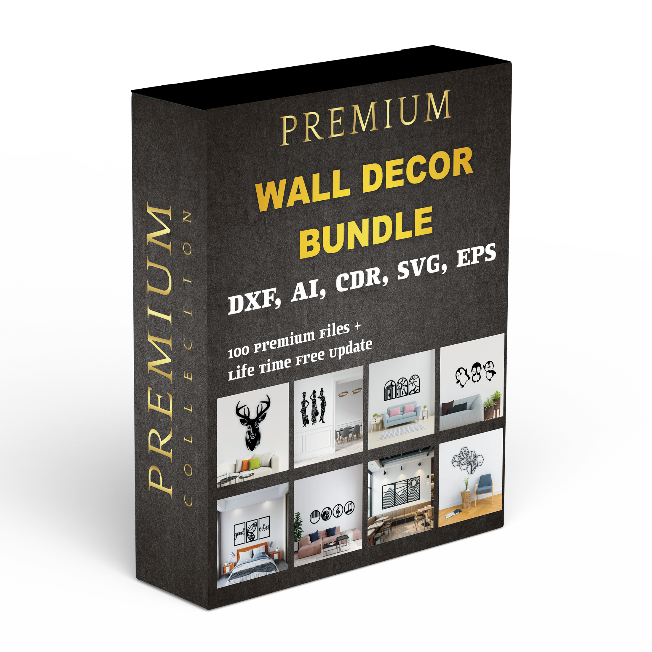 Wall Decor Bundle 100+ file Life Time Free Update – The Digi World